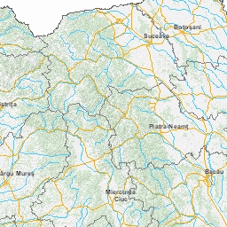 Harta topografica